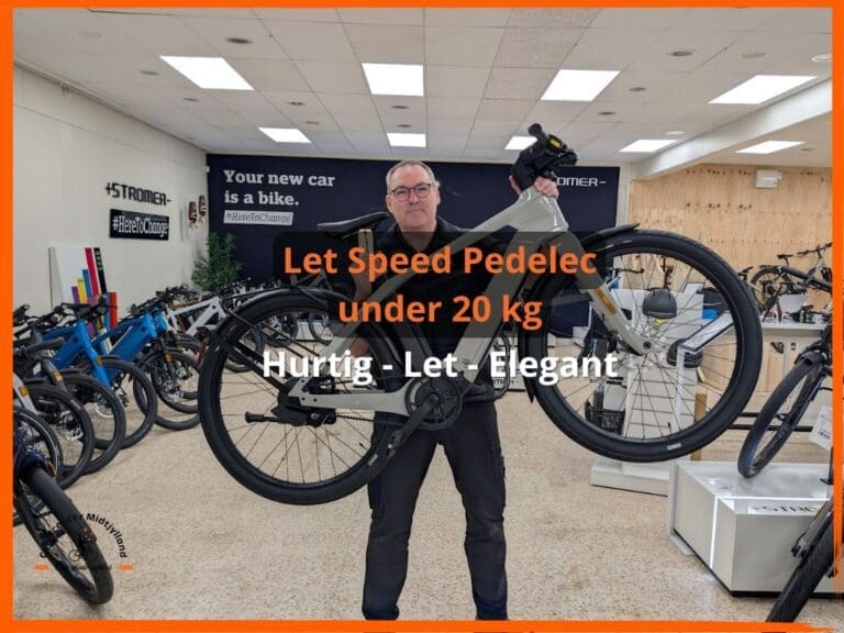 Specter 1 letvægts Speed Pedelec review, 45 km/t elcykel